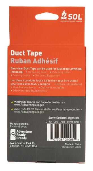 SOL Duct Tape Rolls - 2-Pack • Medix BC • First Aid Supplies & Service