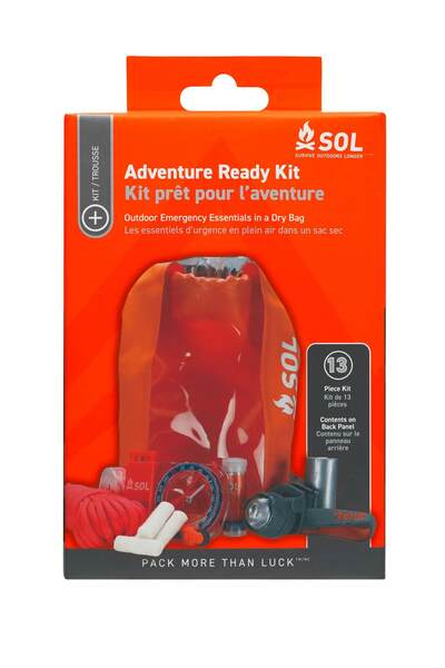 SOL Adventure Ready Survival Kit • Medix BC • First Aid Supplies & Service