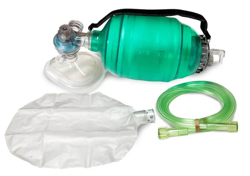 Med-Rescuer Bag Valve Mask (BVM) Resuscitator - Disposable • Medix BC ...