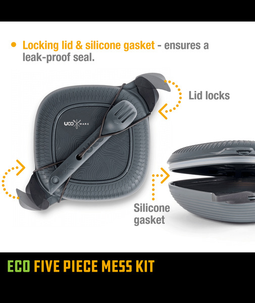 UCO Eco Mess Kit - 5-Piece • Medix BC • First Aid Supplies & Service
